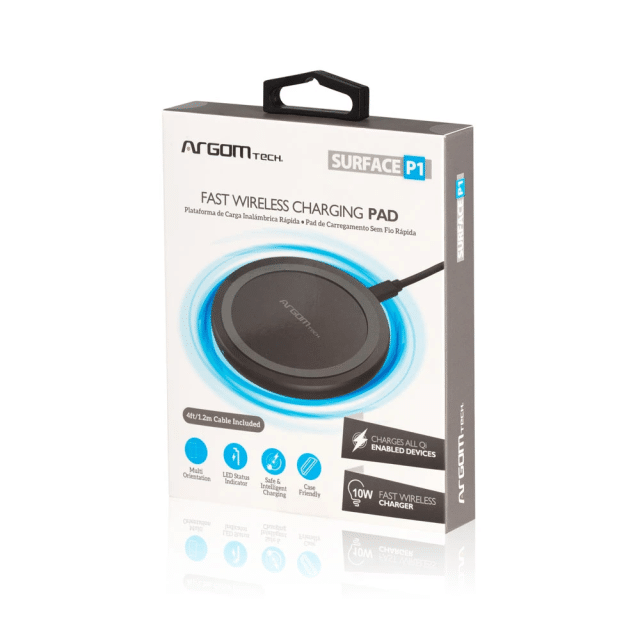 Argom FAST WIRELESS CHARGING Pad – Celltronics Ltd